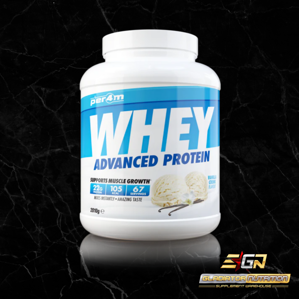 Whey Protein | Per4m Whey | Gladiator Nutrition LTD