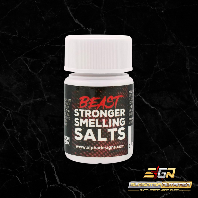 Smelling Lifting Salts | Alpha Designs Smelling Salts – Gladiator ...